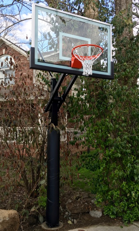 60 in. In-Ground Basketball Goal | Patriot Series | American Eagle Goals