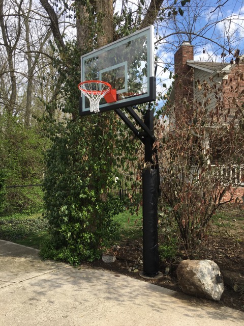 60 in. In-Ground Basketball Goal | Patriot Series | American Eagle Goals